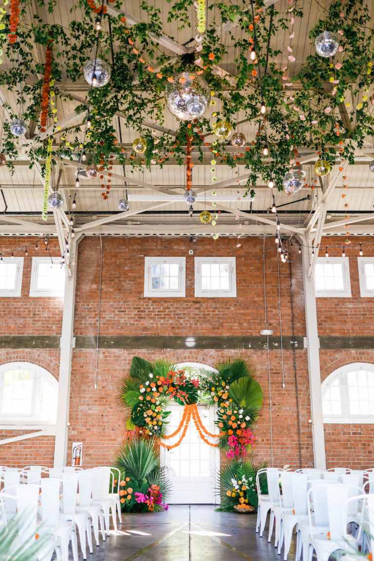 San Diego Brick Tropical Inspired Wedding | Kelli and Kellen ...