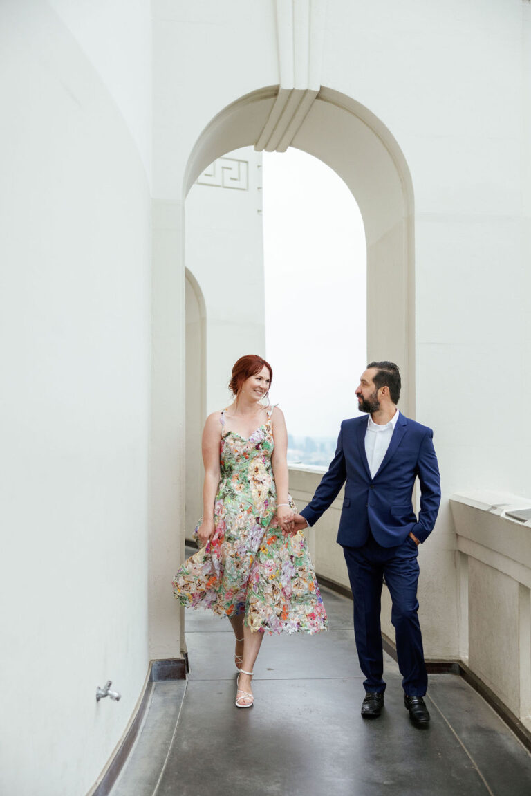 Griffith Observatory Engagement - sarahblock-photography.com
