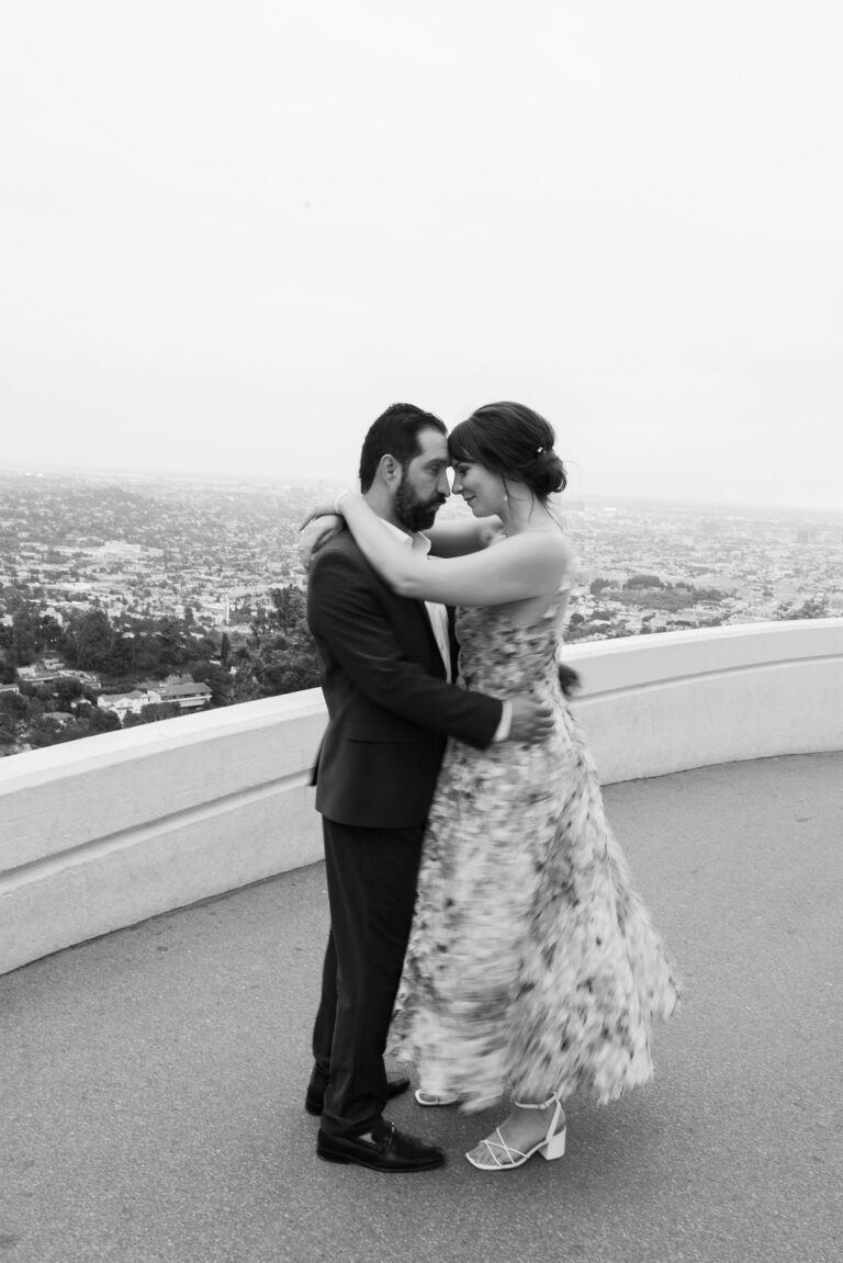 Griffith Observatory Engagement - sarahblock-photography.com