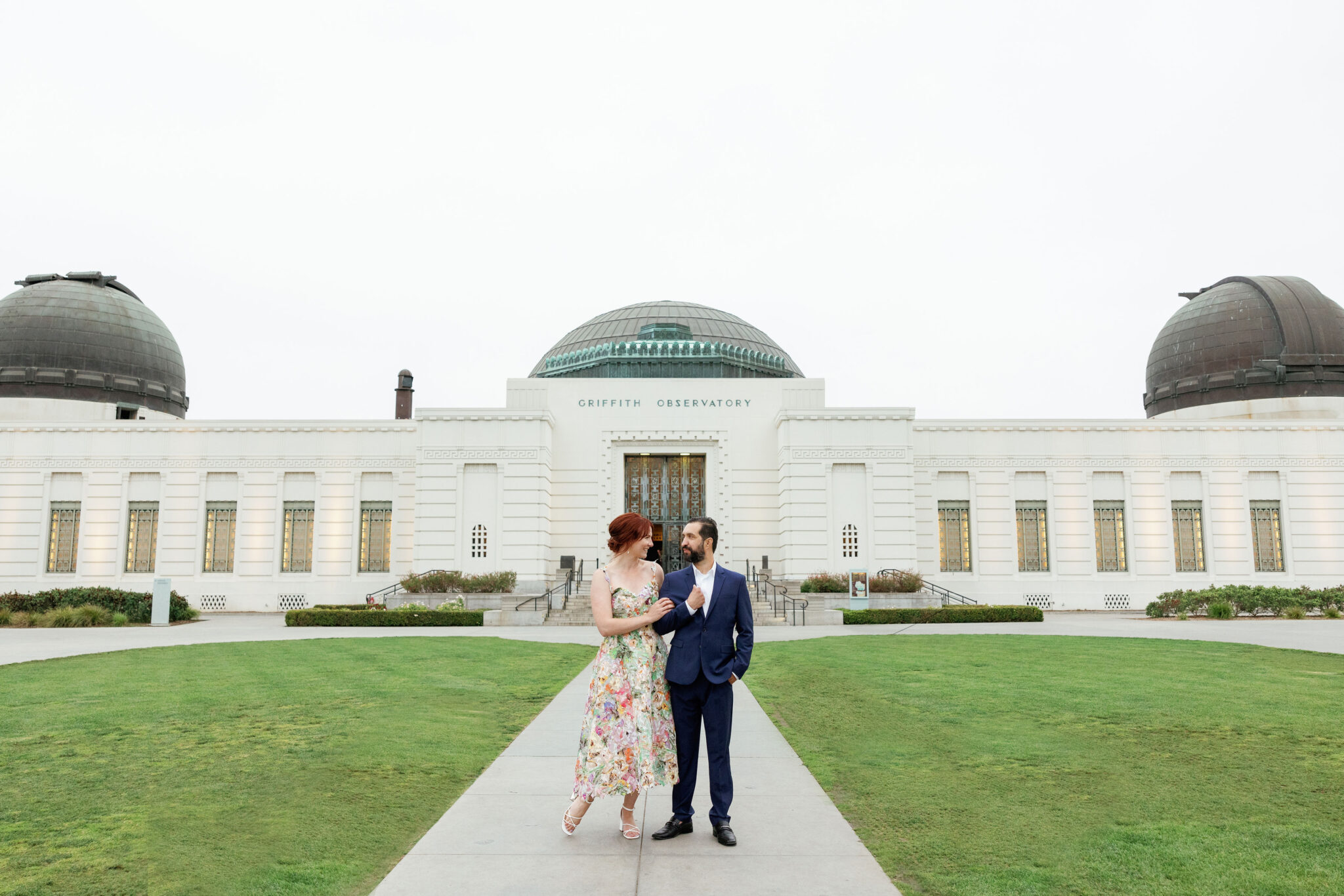Griffith Observatory Engagement - sarahblock-photography.com